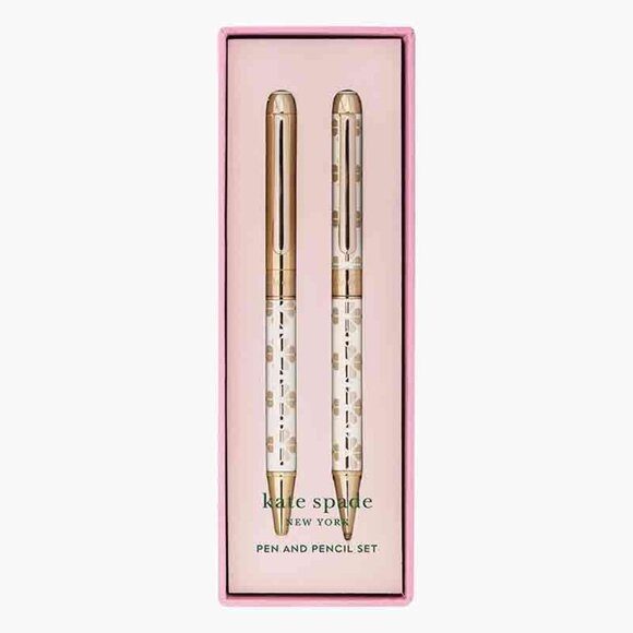kate spade | Office | Kate Spade New York Pen And Pencil Set Nib | Poshmark